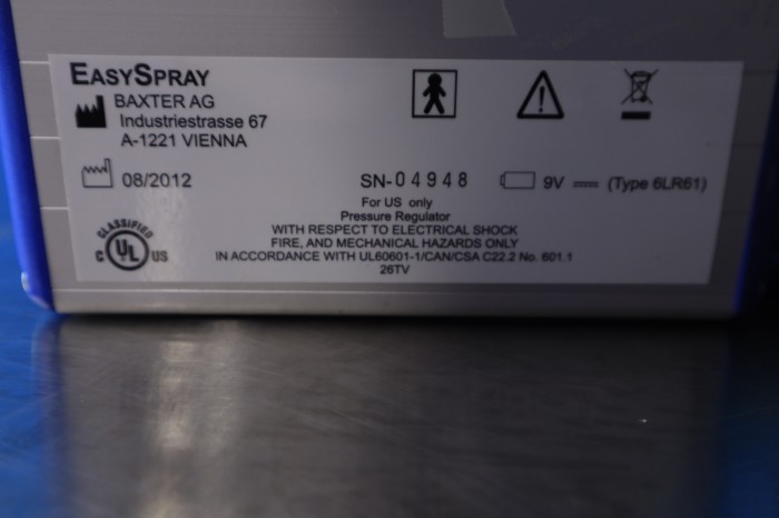 (1) Baxter Easy Spray Pressure Regulator & (2) Medtronic 66000 Pressure ...