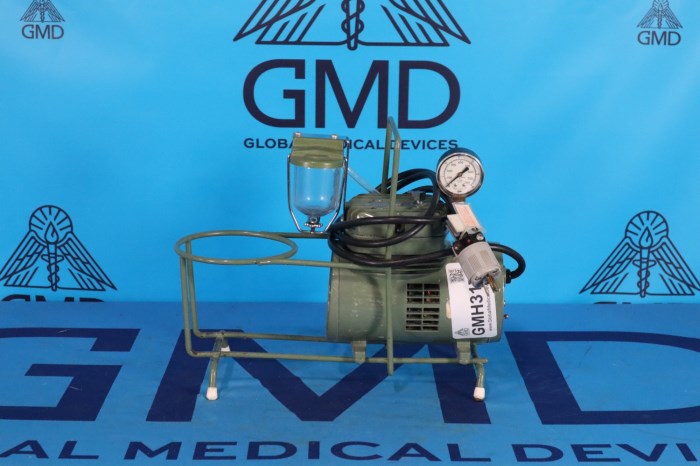 (1) Everest & Jennings Light Weight Portable Aspirator & (1)Timeter PCS ...