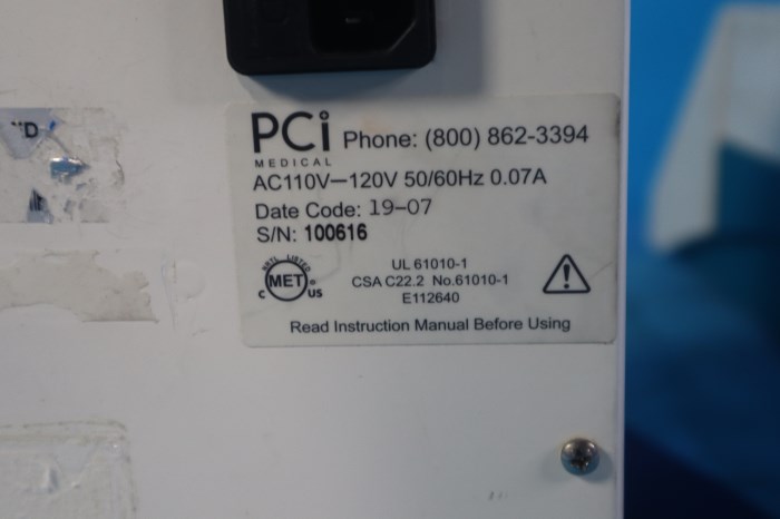 (1) RITA Rf Surgical Generator, (1) PCI Medical Endoscope Flushing Pump ...