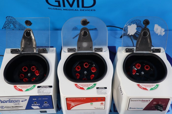 (1)Horizon Mini E Centrifuge, (1)CardinalHealth Benchtop Centrifuge 6F ...