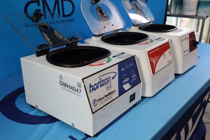 (1)Horizon Mini E Centrifuge, (1)CardinalHealth Benchtop Centrifuge 6F ...