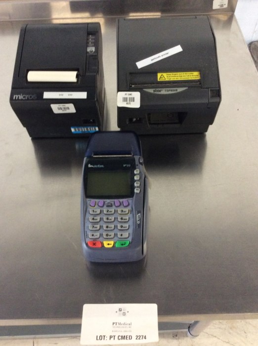 (1)MICRO EPSON PRINTER MODEL TM-T88III,(1)STAR MICRONICS TSP 800, (1 ...