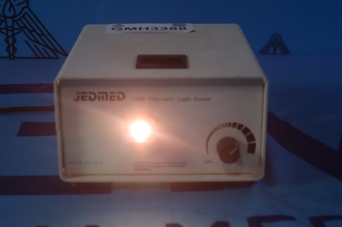 (1)ORTHO SOFT SESAMOID CAS SYSTEM & (1)JEDMED 150W Fiberoptic Light Source for sale