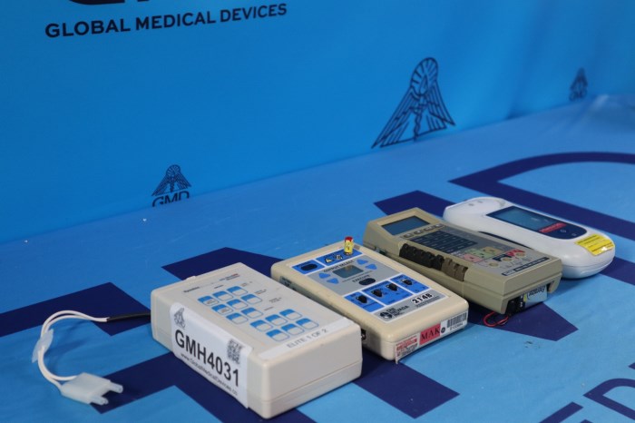 (1)Pro Advanced CPR Simulator, (1)Dynatech Patient Simulator, (1)Fluke ...