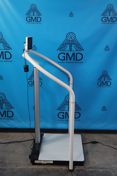 (2) Seca 654 Ultrasonic Measuring Station With ID-Display & Handrail ...