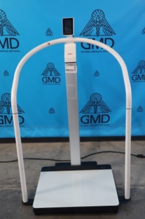 (2) Seca 654 Ultrasonic Measuring Station With ID-Display & Handrail ...