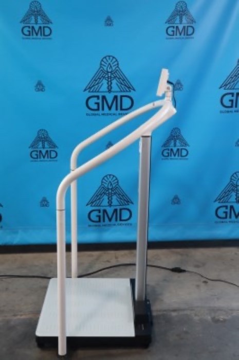 (2) Seca 654 Ultrasonic Measuring Station With ID-Display & Handrail ...