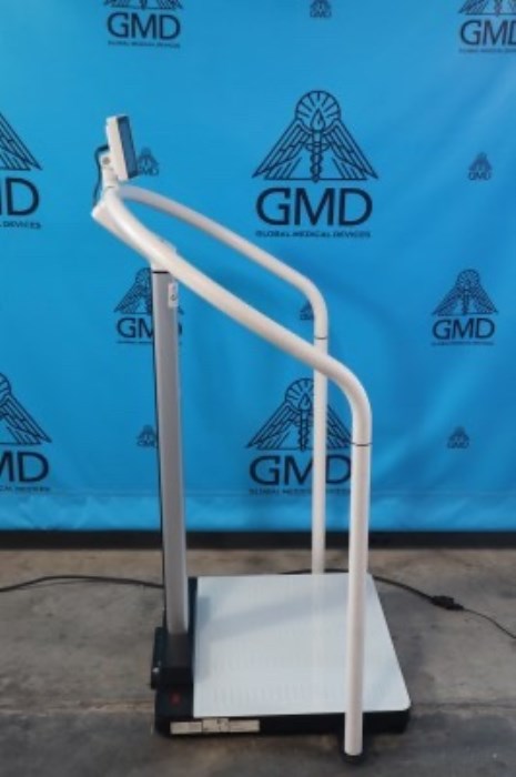 (2) Seca 654 Ultrasonic Measuring Station With ID-Display & Handrail ...