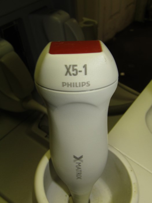2013 Philips IE33 G1 Cart Ultrasound Machine W/ Philips X5-1 Ultrasound ...