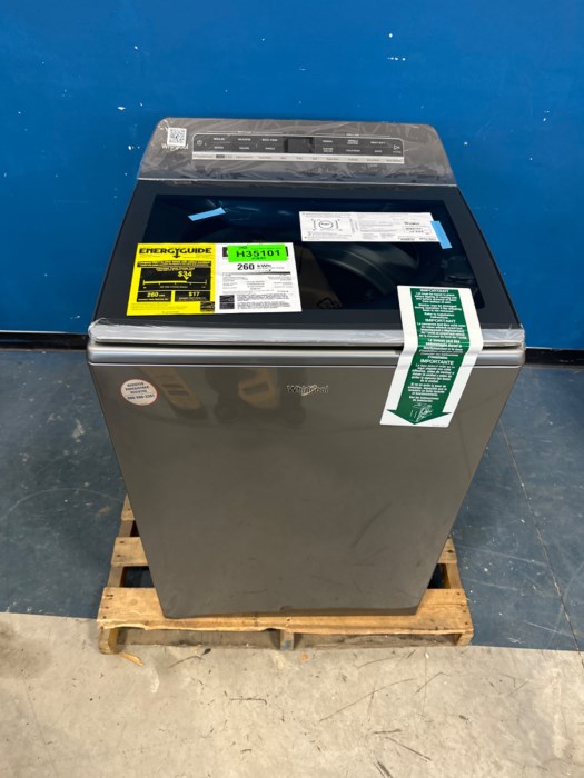 2023 Whirlpool Smart Capable w/Load and Go 5.3-cu ft High Efficiency ...