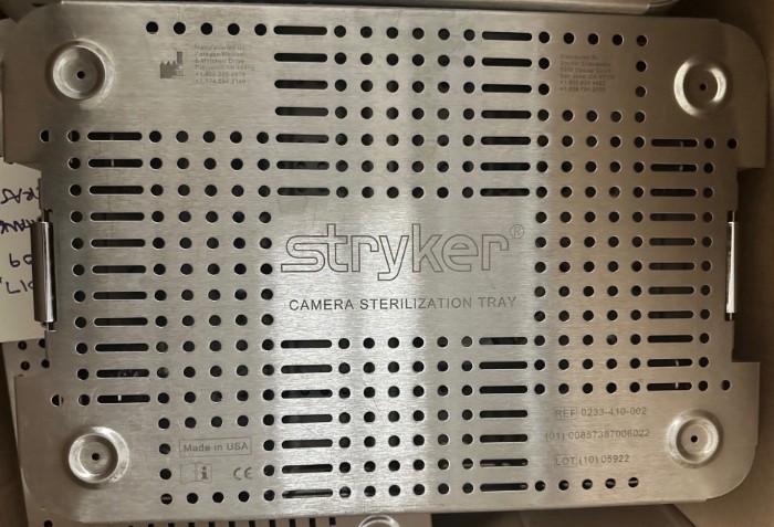 (3) Boxes of Camera Sterilization trays for sale