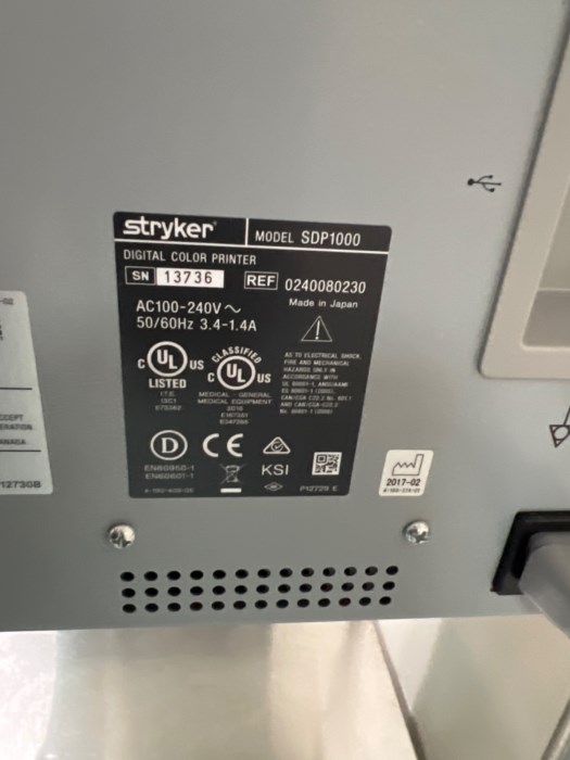 3 Bundled Listings including: Stryker SDP1000 Digital Printers (3 Total ...