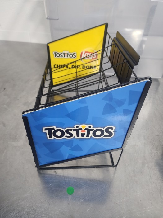 3 Food storage Bins/ 2 Frito Lays Racks/ Vollrath Buffet Station for sale