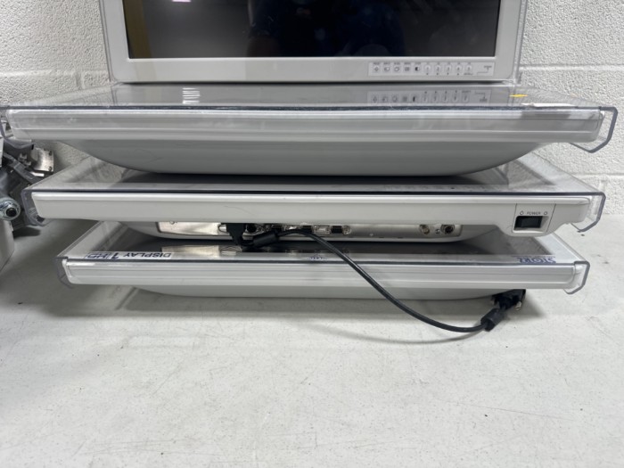 4) Image Stream Medical LCD Monitors W/ Assorted Monitor Arms for sale