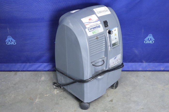 (4)AirSep Caire Companion 5 Home Oxygen Concentrator System for sale