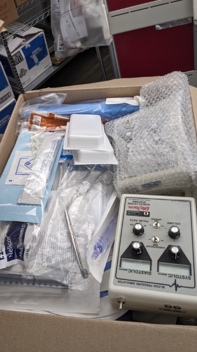 (7) Boxes of Miscellaneous Medical Supplies for sale