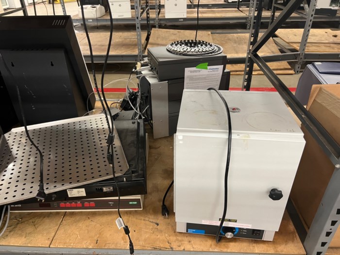 Aisle of Laboratory Equipment for sale