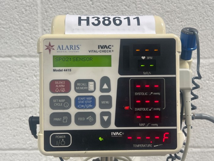 Alaris IVAC Vital Check (Blood Pressure Monitor) for sale