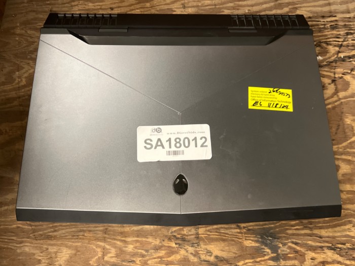 Alienware Model P31E Laptops (Lot of 2) for sale