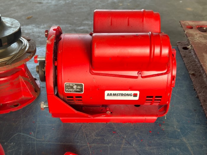 Armstrong Model: 4030 & 28 1060 BE Pumps w/ Mounting Base (Cart not ...