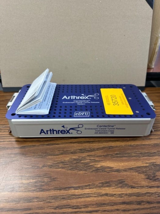 Arthrex Centerline AR-8850DC Sterilization Case for sale