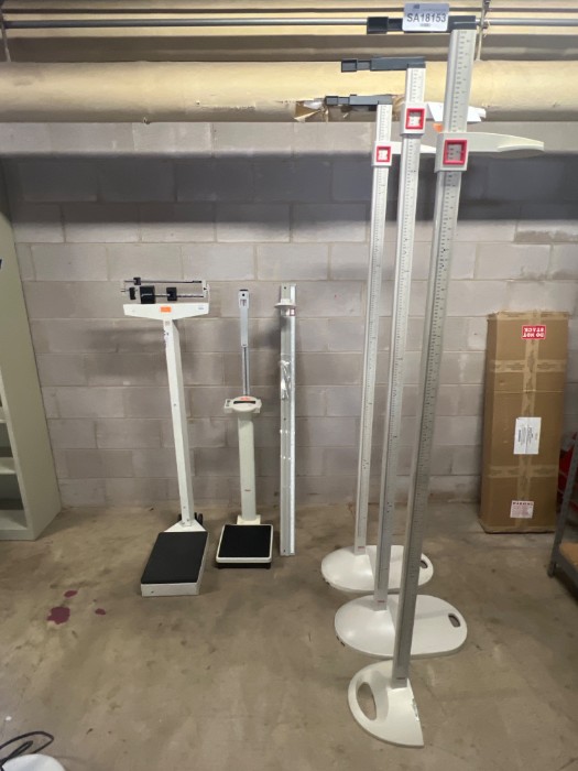 Assorted Medical Measuring Devices (Lot of 5 Pieces) for sale