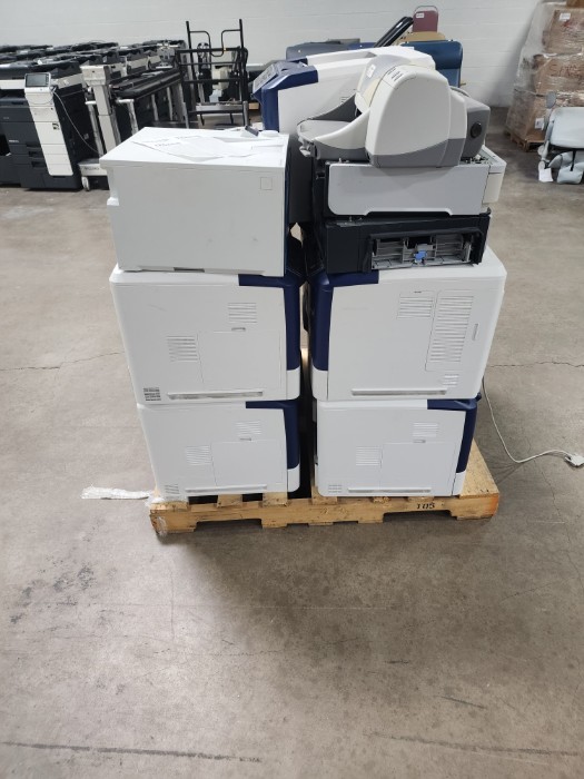 Assorted pallet of printers for sale