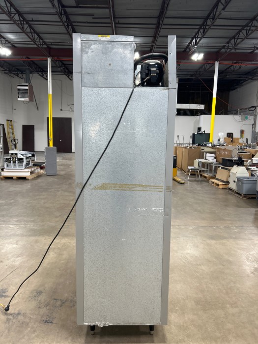 BEVERAGE AIR HR1-1S 1 DOOR STAINLESS STEEL REFRIGERATOR COOLER ...