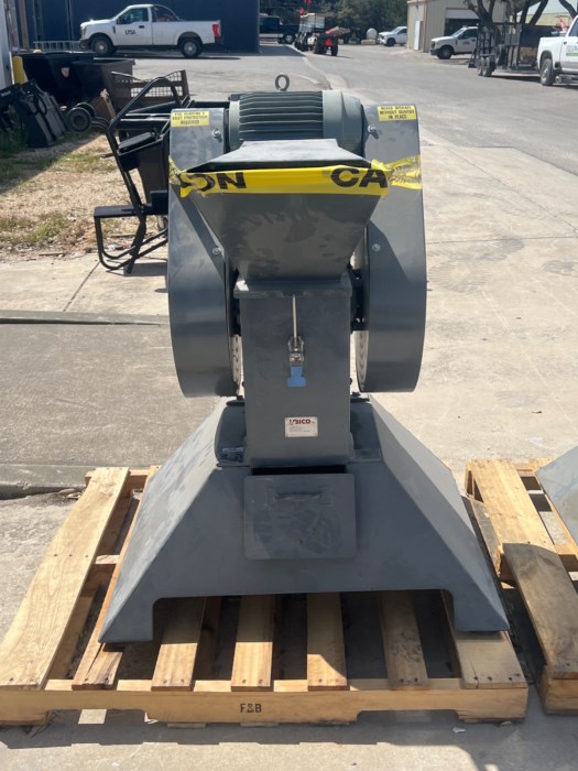 Bico Rock Crusher w/ Sterling Electric, Inc Model: T-MTR70 Motor for sale