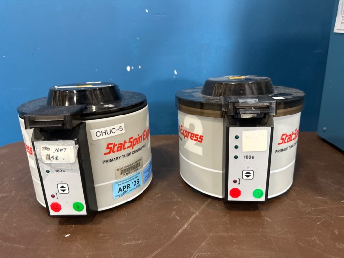 BOEKEL Incubator + 2 StatSpin Express Primary Tube Centrifuge for sale