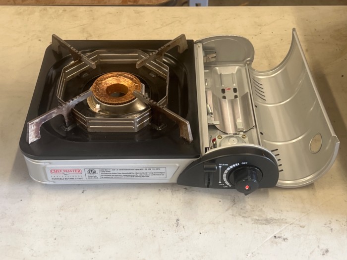 Chef Master Professional Portable Butane Stoves (Lot of 4) for sale