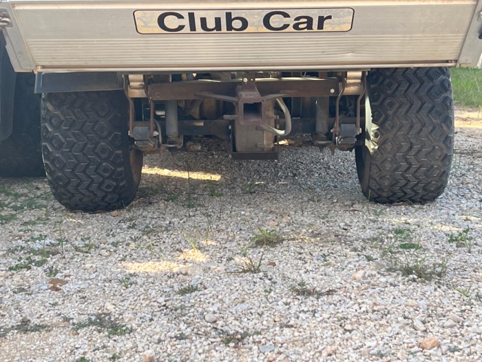 Club Car Carryall 252 Gas Utility Cart w/ Hydraulic Bucket for sale