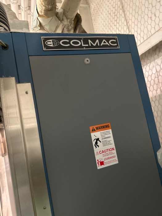 COLMAC GARMET STEAM PRESS * Alt. Address in Description for sale