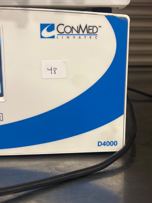 ConMed Lincatec D4000 Arthroscopic Resection System & ConMed Lincatec 24K Fluid Management ...
