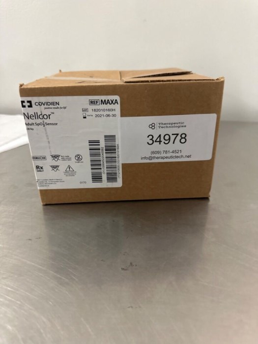 Covidien Nellcor MAXA Adult SpO2 Sensor - Box of for sale