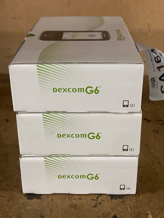 Dexcom G6 Receivers w/ Accessories (Lot of 3) for sale Dexcom G6 Receivers w/ Accessories (Lot of 3) for sale