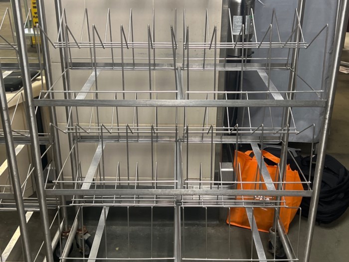 Dinex Carlisle Racks (On Casters - Lot of 3) for sale