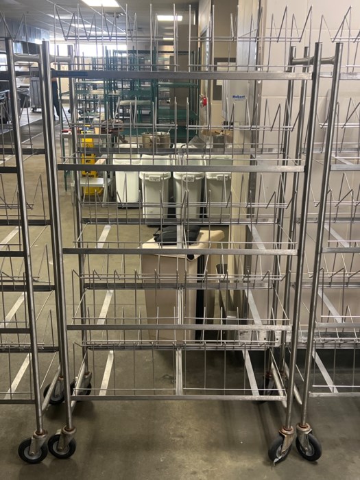 Dinex Carlisle Racks (On Casters - Lot of 3) for sale