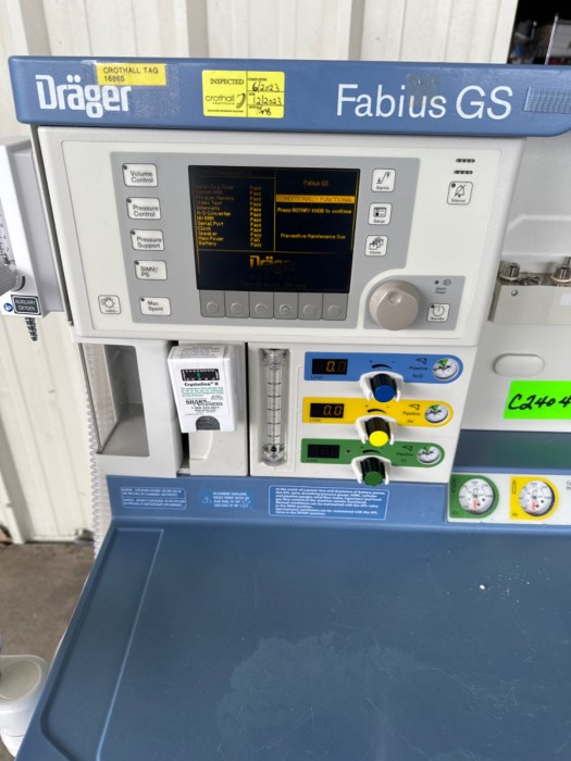 DRAGER Fabius GS Premium Anesthesia Machine for sale
