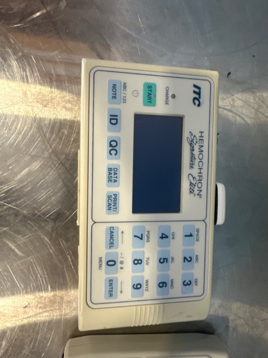 Dynatron Solaris 709 Ultrasound + ITC Hemochron Signature Elite Whole ...