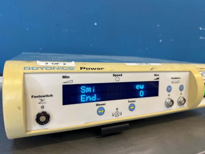 Dyonics Smith & Nephew Trivex System Power Control Unit + Dyonics Xenon ...