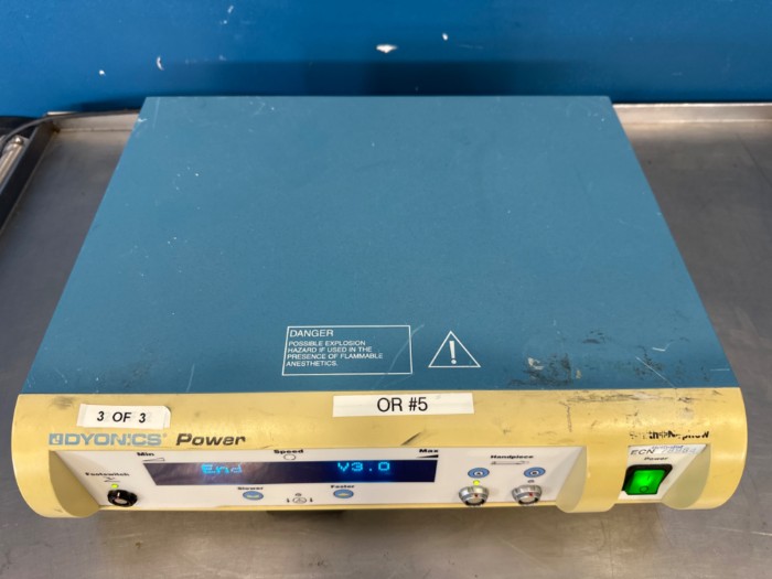 Dyonics Smith & Nephew Trivex System Power Control Unit + Dyonics Xenon ...