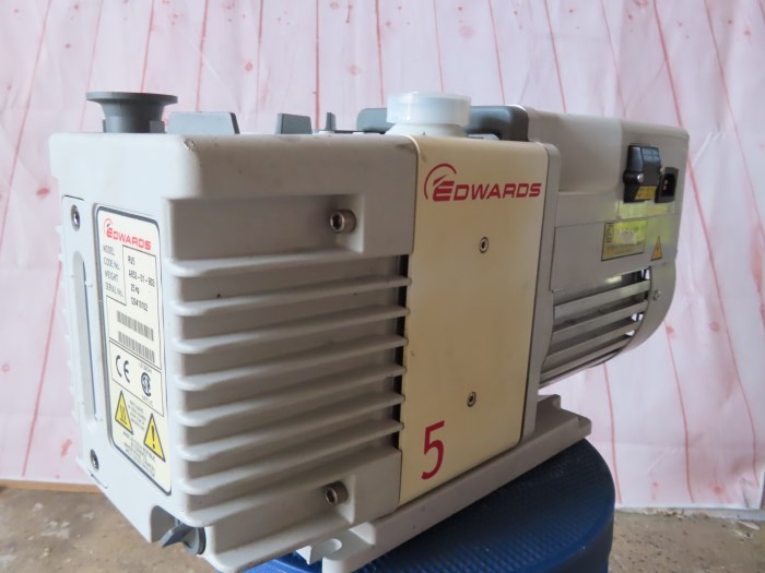 Edwards RV5 Dual Stage Rotary Vane Vacuum Pump (A653-01-903) for sale