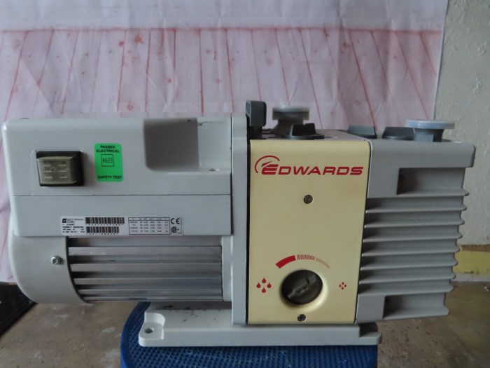 Edwards RV5 Dual Stage Rotary Vane Vacuum Pump (A653-01-903) for sale