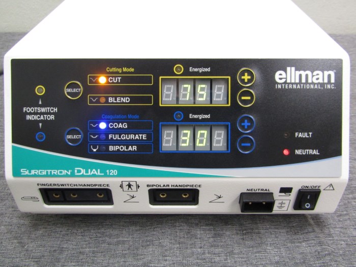 Ellman 120 IEC Surgitron 4.0 Dual RF Electrosurgical System for sale