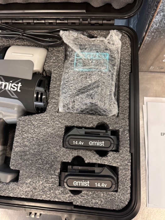 EMist EPIX360 - Cordless Handheld Electrostatic Disinfectant Sprayer ...