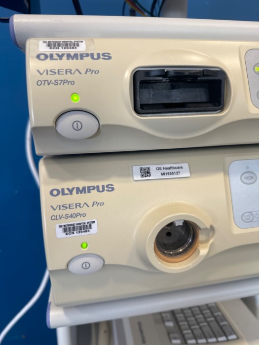 Olympus Compact Trolley with OLYMPUS Visera Pro OTV-S7Pro, CLV-S40Pro ...