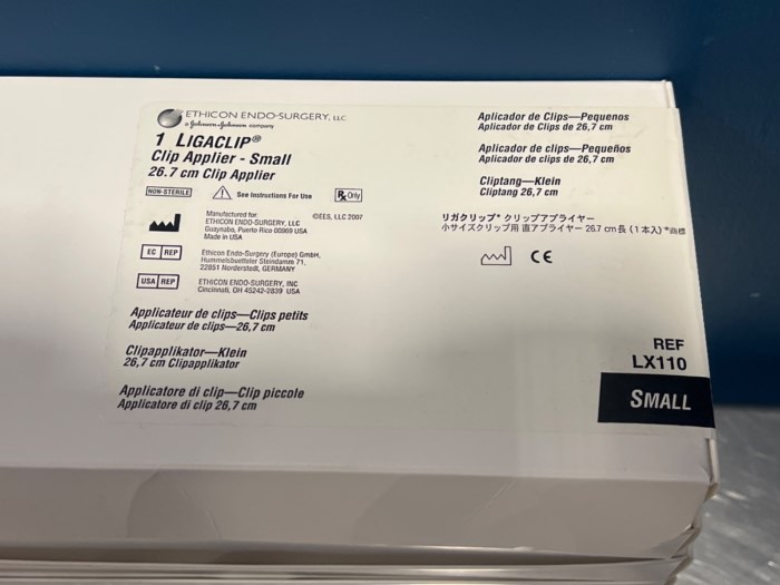 Ethicon Endo-Surgery Ligaclip Clip Appliers 26.7cm (Boxed - Three Sizes ...