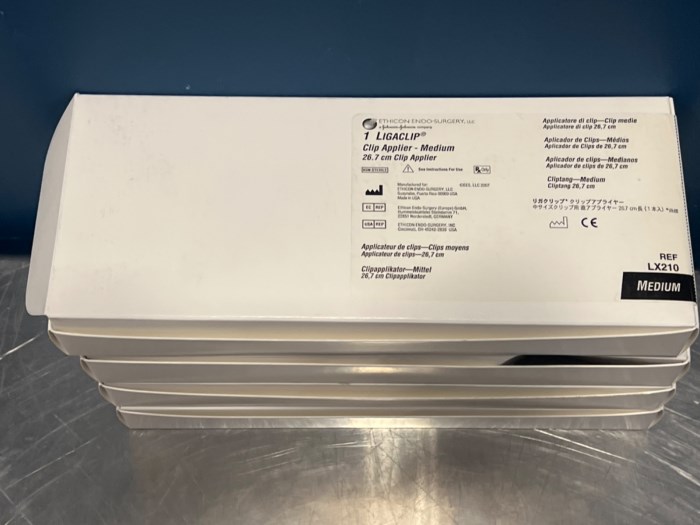 Ethicon Endo-Surgery Ligaclip Clip Appliers 26.7cm (Boxed - Three Sizes ...