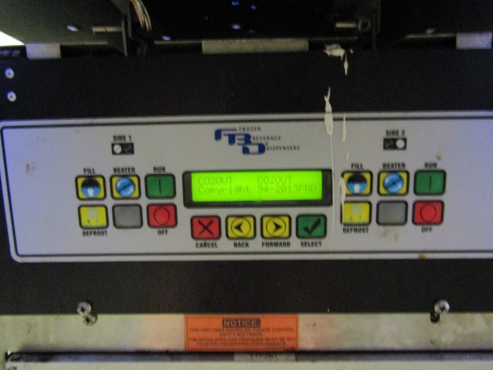 FBD 2 Barrell Frozen Slushy Drink Machine for sale